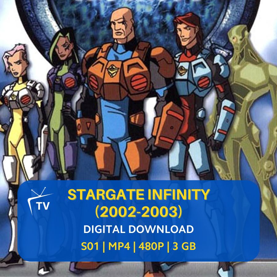 Stargate Infinity 2002 TV Series Digital Download | Complete Animated ...