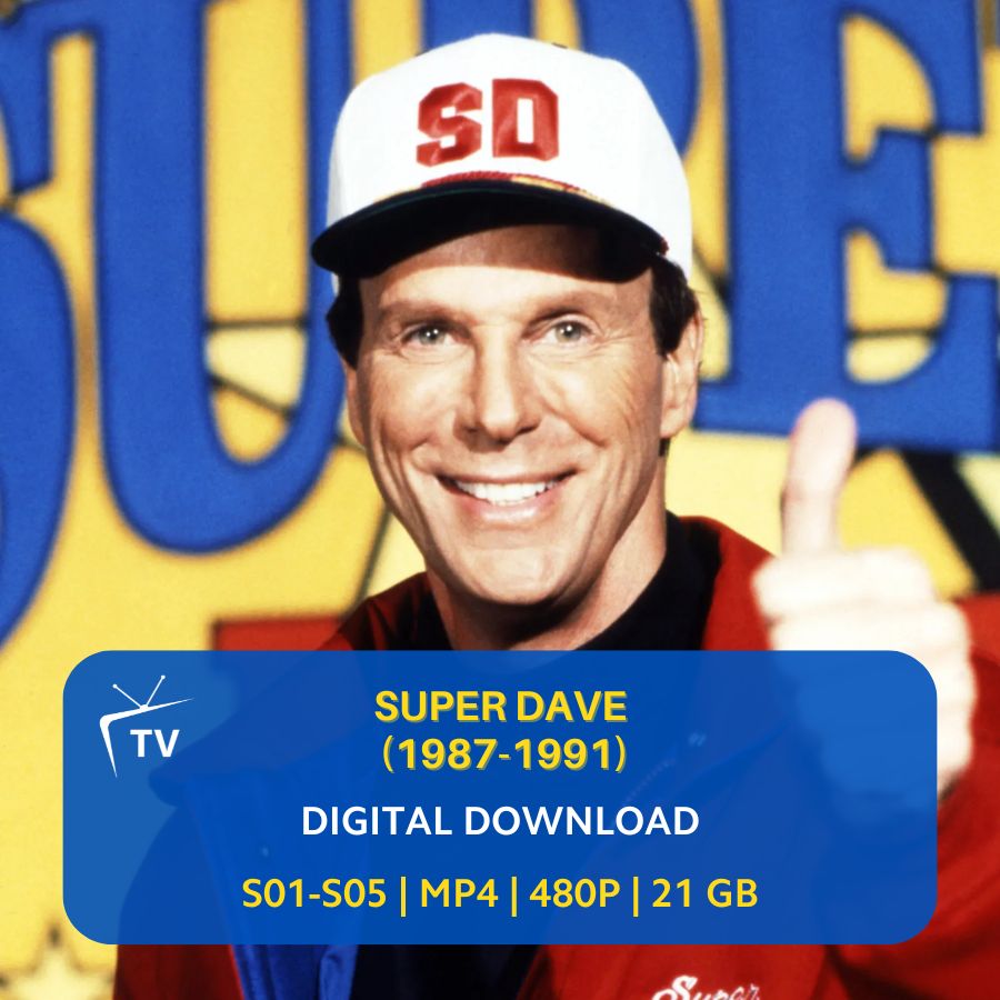 Super Dave 1987 TV Series | Bob Einstein | Digital Download | 80s ...