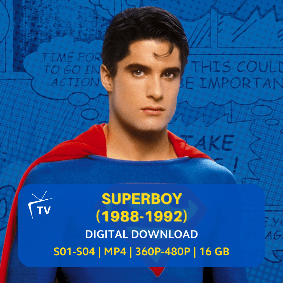 The Adventures of Superboy 1988 | Classic Superhero TV Series | Full ...