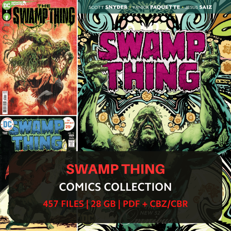 Swamp Thing Comic Collection | Classic Horror Fantasy | Iconic DC Tales ...