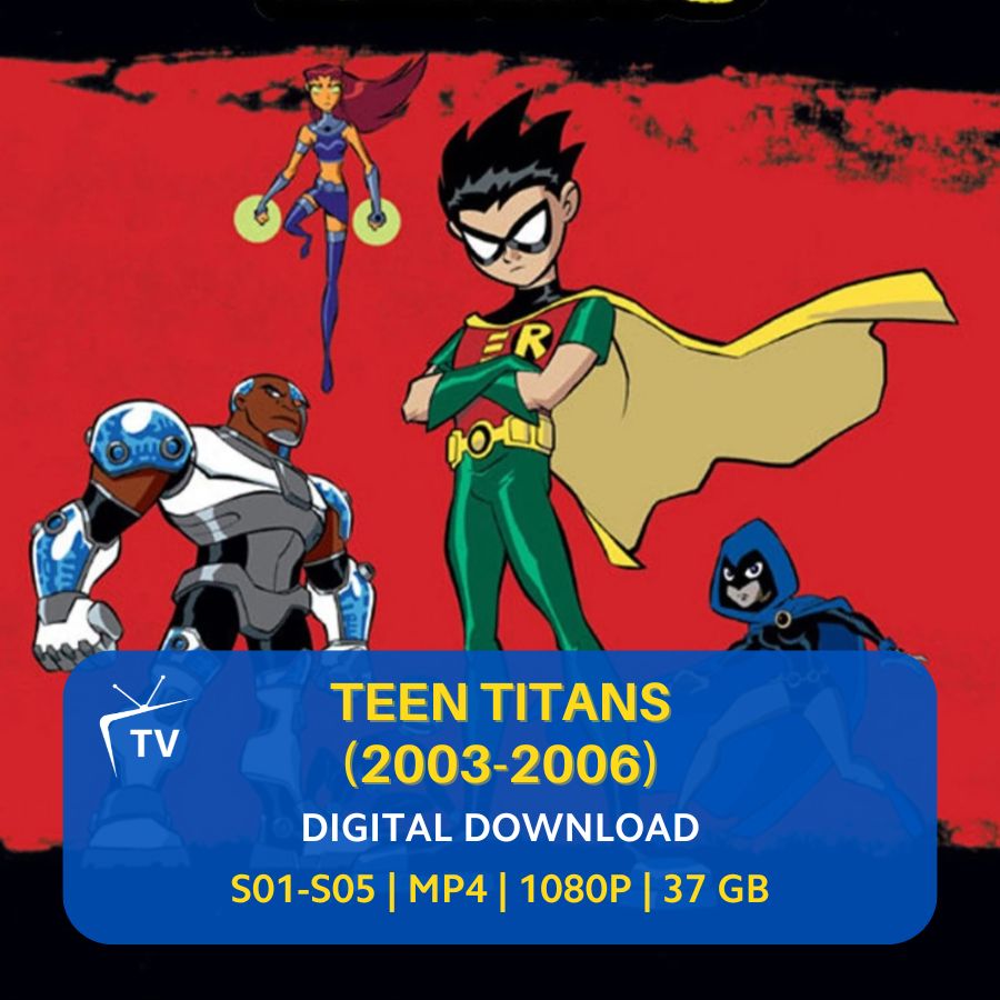 Teen Titans 2003 Complete Series Digital Download | DC Superhero ...