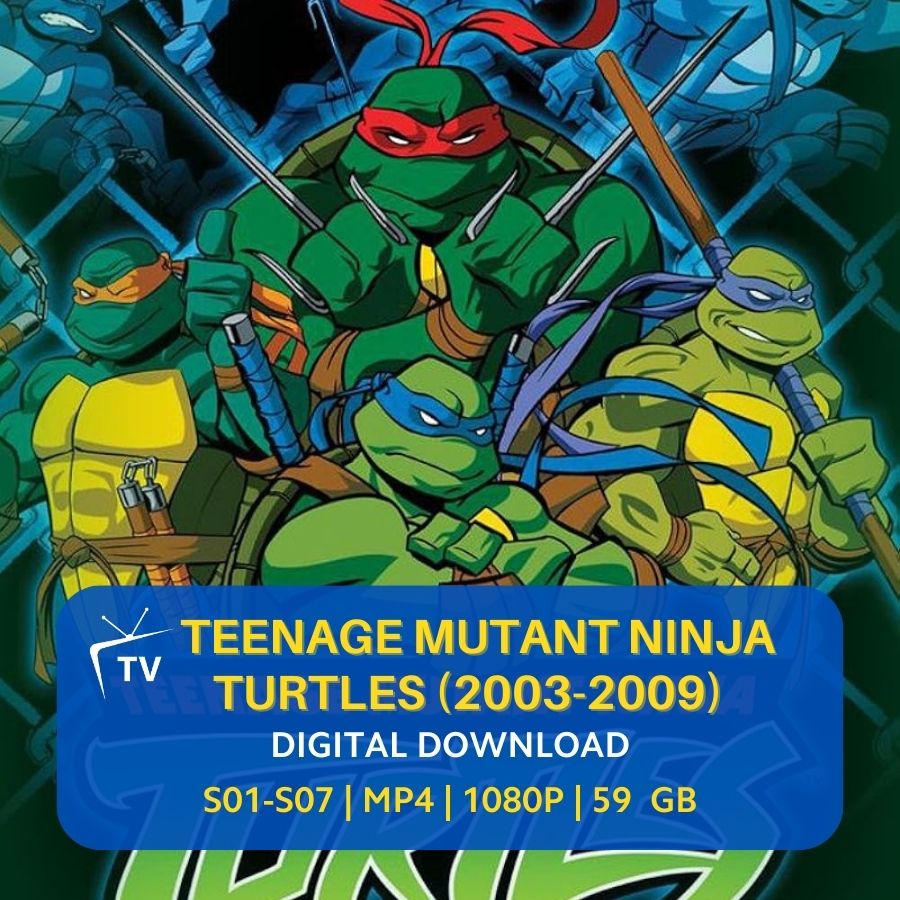 Teenage Mutant Ninja Turtles 2003 TV Series Digital Download | TMNT ...