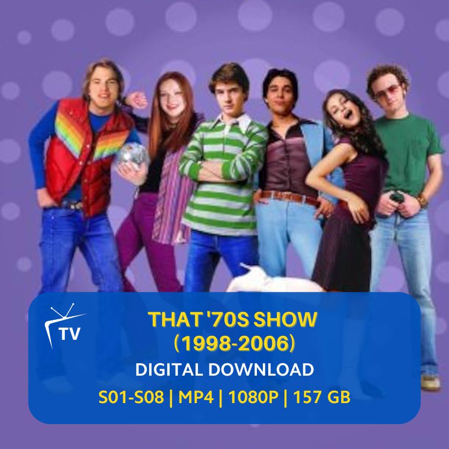 That ’70s Show 1998 | 90s Sitcom | Digital Download | 70s Nostalgia ...
