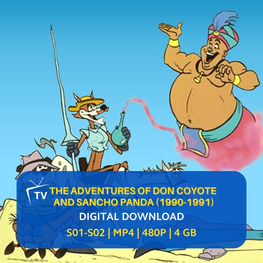 The Adventures of Don Coyote and Sancho Panda 1990 | 90s Hanna Barbera ...