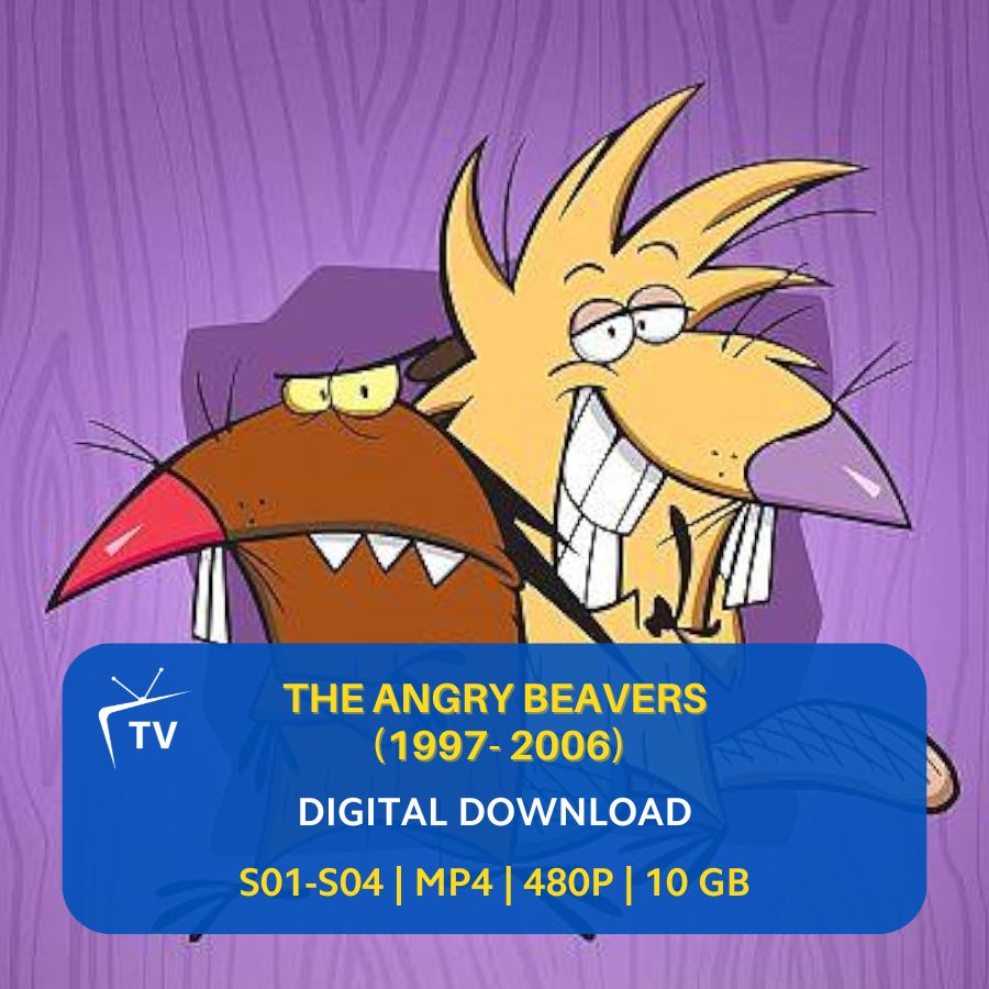 The Angry Beavers 1997 TV Series | Digital Download | 90s Nickelodeon ...