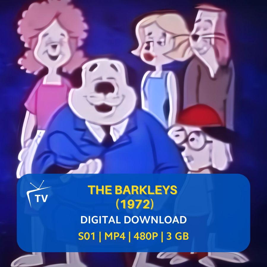 The Barkleys 1972 Tv Series Digital Download 70s Saturday Morning