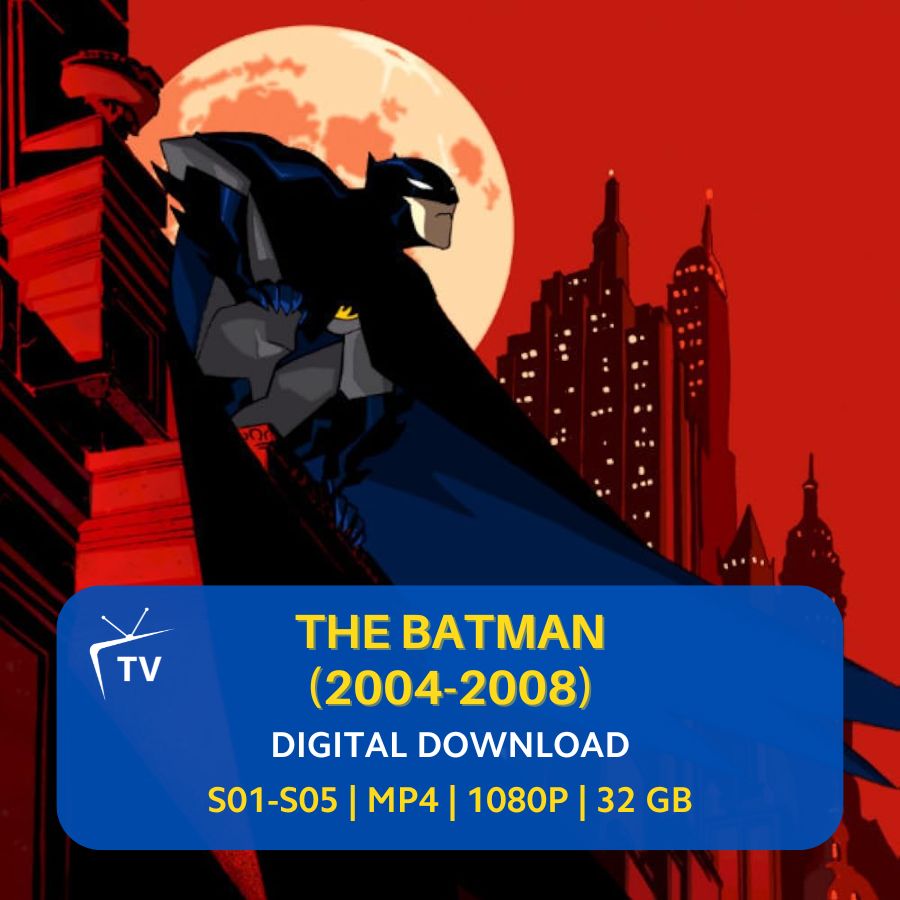 The Batman 2004 Complete Series Digital Download | DC Animated Cartoon ...