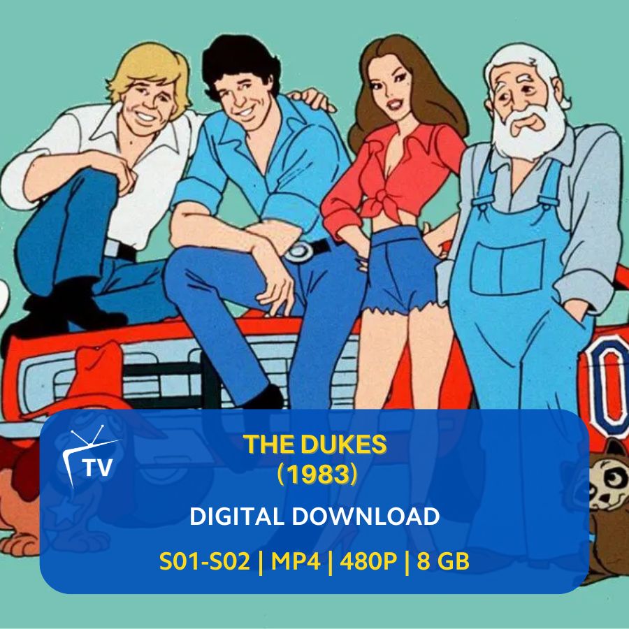 The Dukes 1983 TV Series | Digital Download | Dukes of Hazzard Cartoon | Hanna Barbera | 80s ...