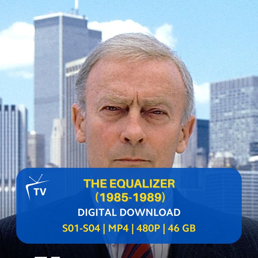 The Equalizer 1985 TV Series | Edward Woodward | Digital Download | 80s ...