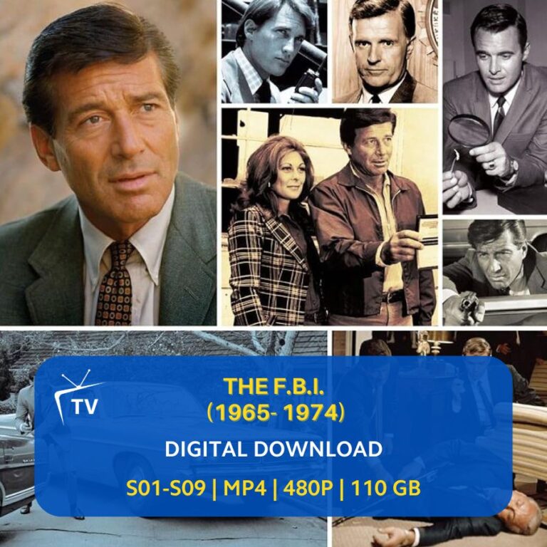 The F.B.I. 1965 TV Series | Efrem Zimbalist Jr | Digital Download | 60s Crime Drama | Quinn ...
