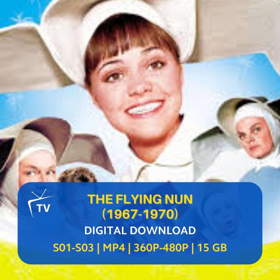 The Flying Nun 1967 TV Series | Sally Field | Digital Download | 60s ...