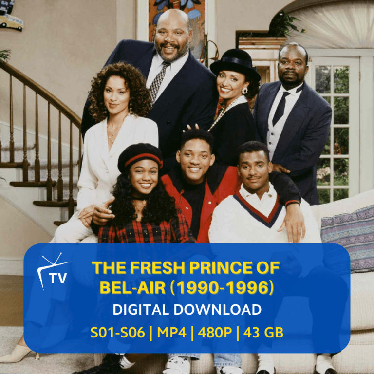 The Fresh Prince of Bel-Air 1990 | Iconic Show | Digital TV Series ...