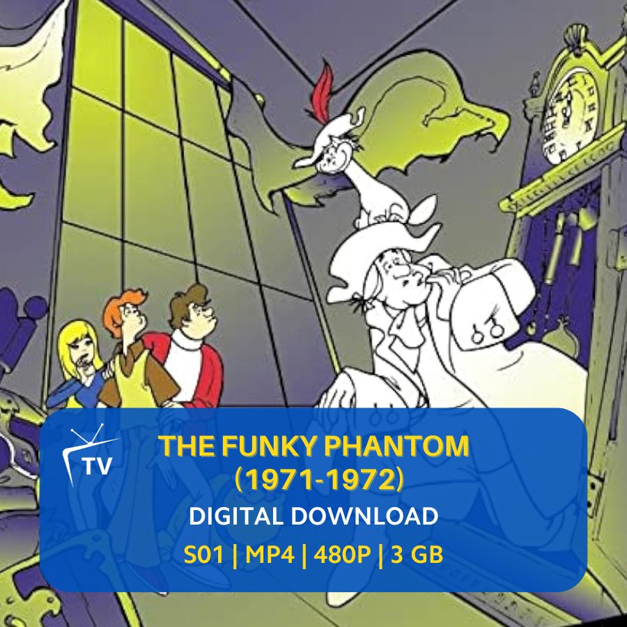 The Funky Phantom 1971 | 70s Hanna Barbera | Digital Download | Ghost ...