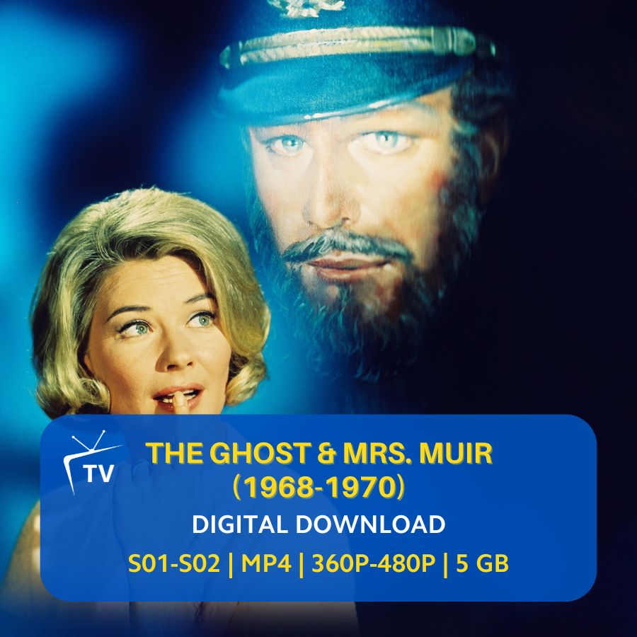 The Ghost & Mrs. Muir 1968 | 60s Sitcom | Digital Download | Hope Lange ...