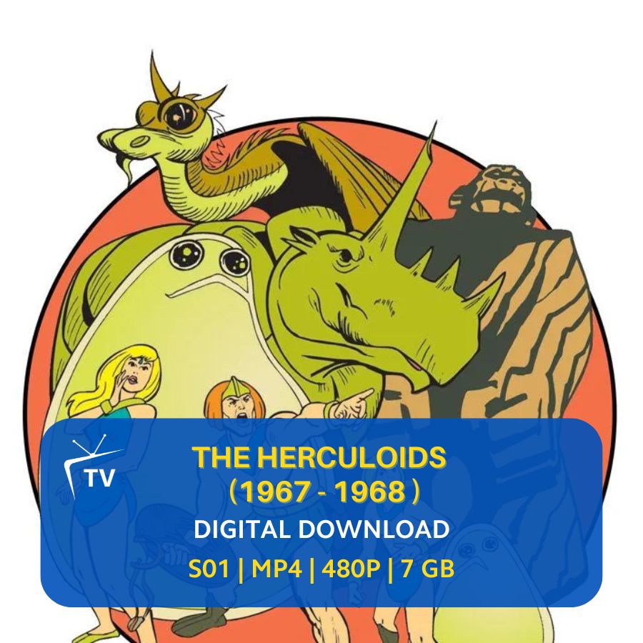 The Herculoids 1967 TV Series | Hanna Barbera | Digital Download | 60s ...