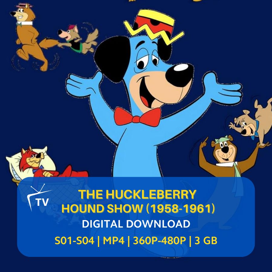 The Huckleberry Hound Show 1958 | 50s Cartoon | Digital Download ...