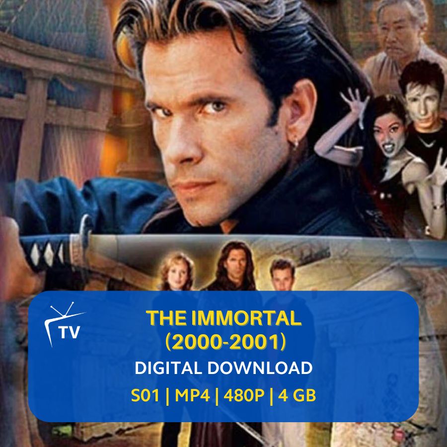 The Immortal 2000 TV Series | Lorenzo Lamas | Digital Download | Y2K ...