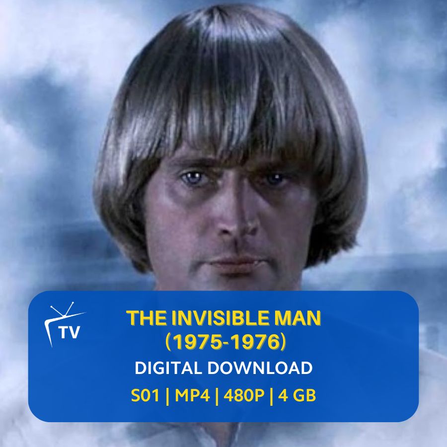 The Invisible Man 1975 | David McCallum | Digital Download | 70s Sci-Fi ...