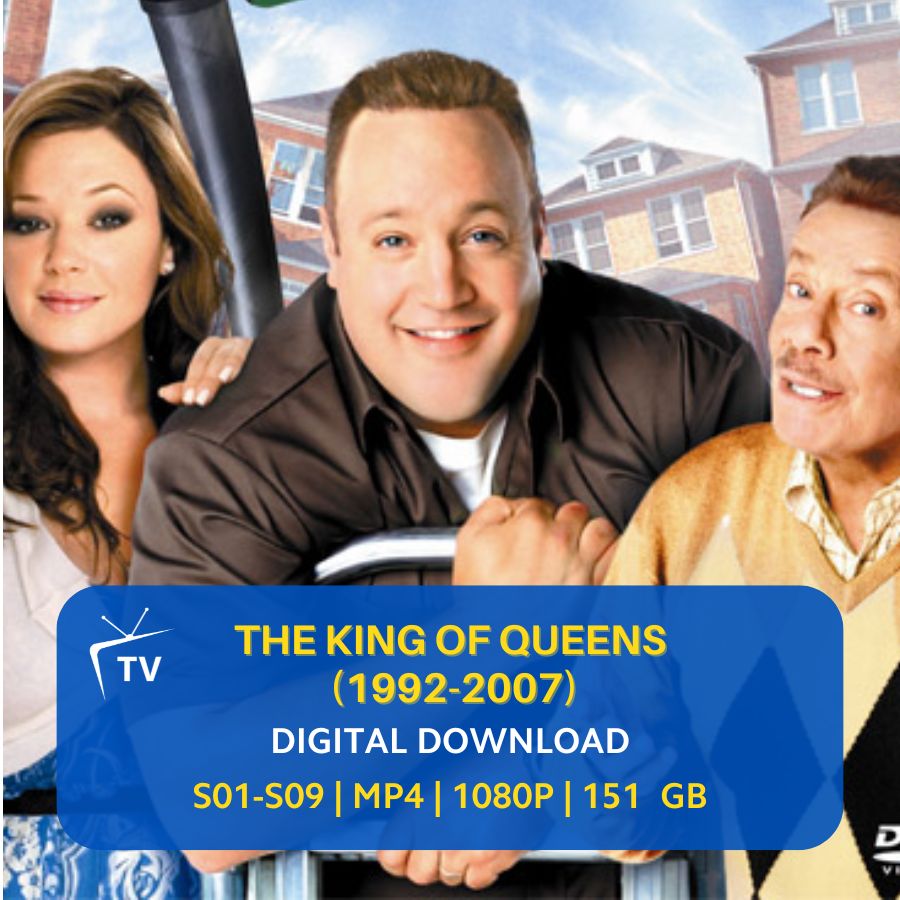 The King of Queens 1998 | 90s Sitcom | Digital Download | Kevin James ...