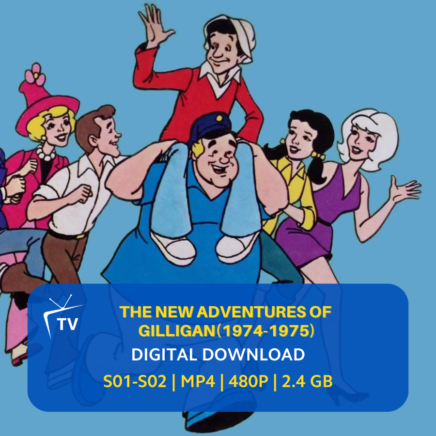 The New Adventures of Gilligan 1974 | Cartoon TV | Digital Download ...