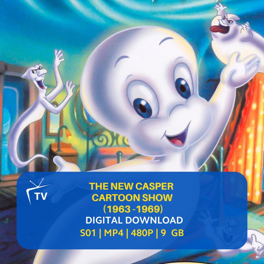 The New Casper Cartoon Show 1963 | Casper the Friendly Ghost | Digital ...