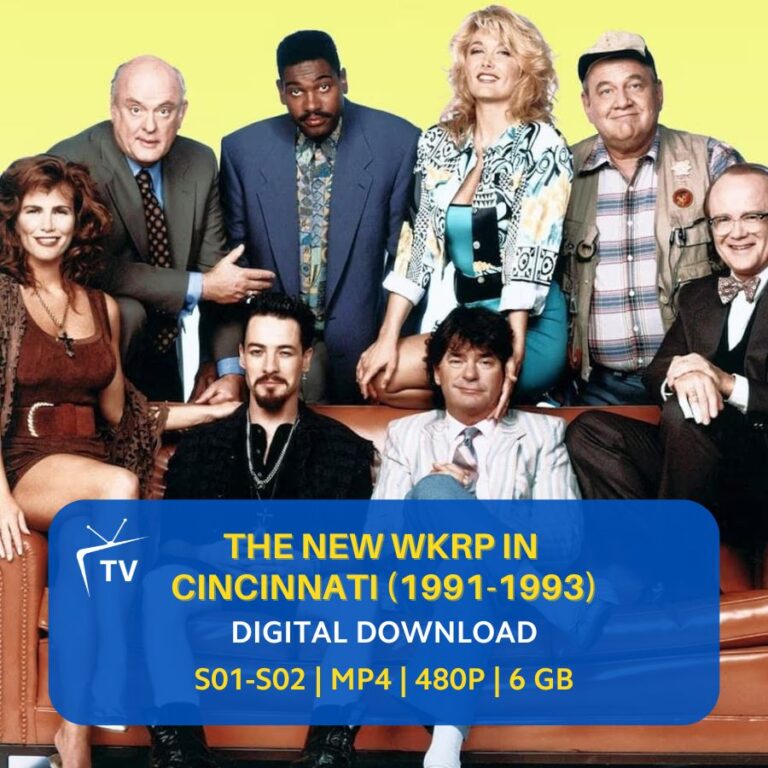 The New WKRP in Cincinnati 1991 | 90s Sitcom | Digital Download | WKRP ...