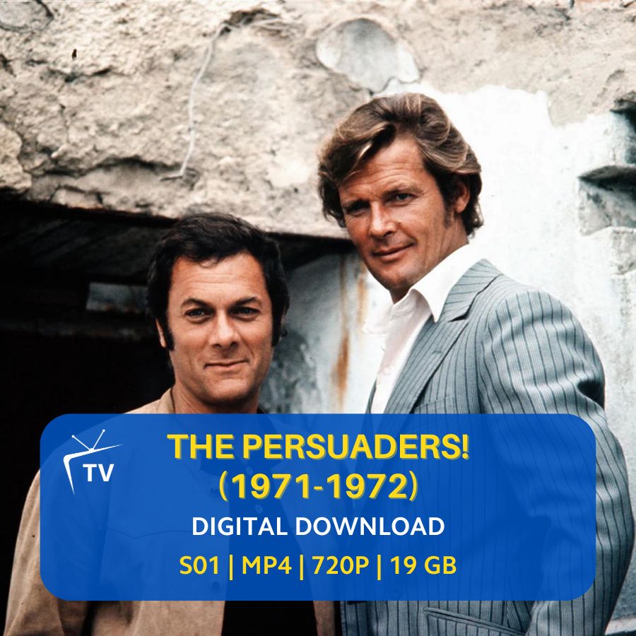 The Persuaders 1971 Complete Series Digital Download | Roger Moore Tony ...