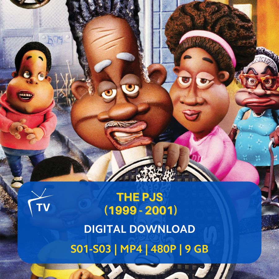 The PJs 1999 TV Series | Eddie Murphy | Digital Download | Stop Motion ...
