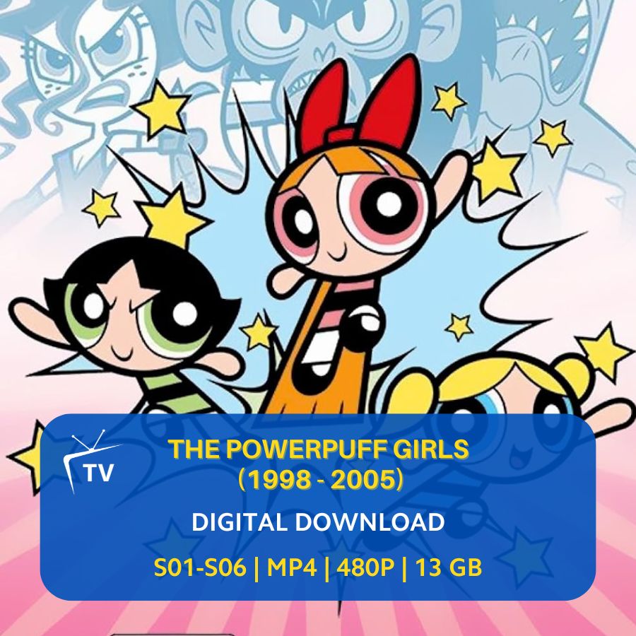 The Powerpuff Girls 1998 | 90s Cartoon | Digital Download | Blossom ...