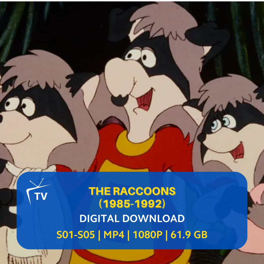 The Raccoons 1985 | TV Series Download | Retro 80s Cartoon | Classic ...