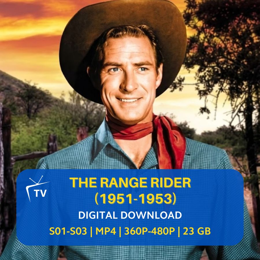 The Range Rider 1951 TV Series Digital Download | Jock Mahoney ...
