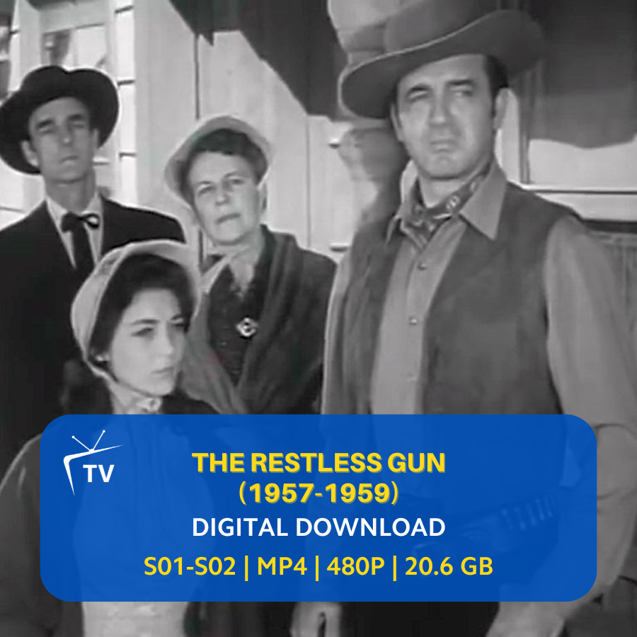 The Restless Gun 1957 | TV Series Download | Classic Western Show ...