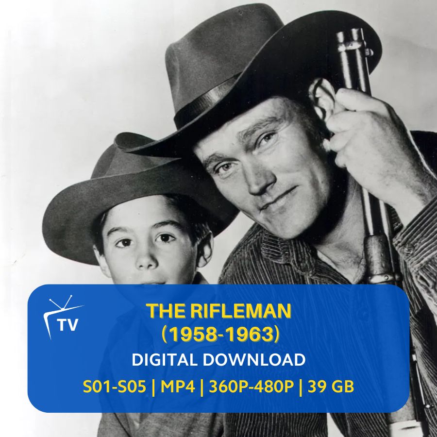 The Rifleman 1958 TV Series | 50s Western | Digital Download | Chuck ...
