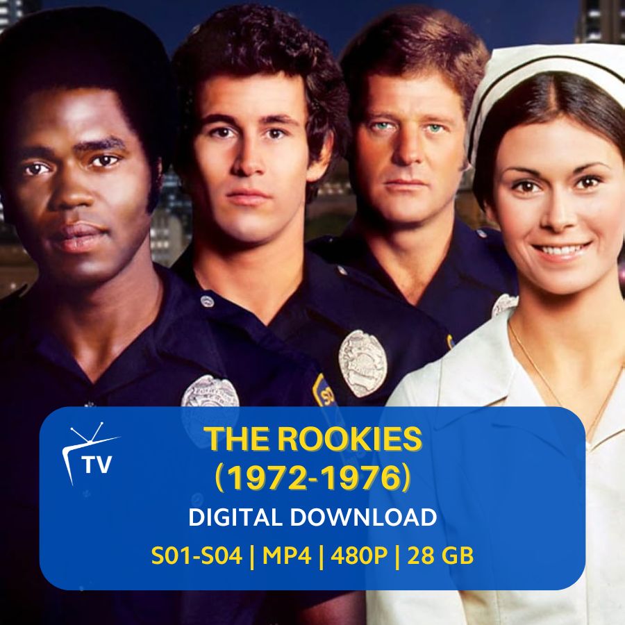 The Rookies 1972 Digital Download | 70s Police Drama | Classic Cop Show ...