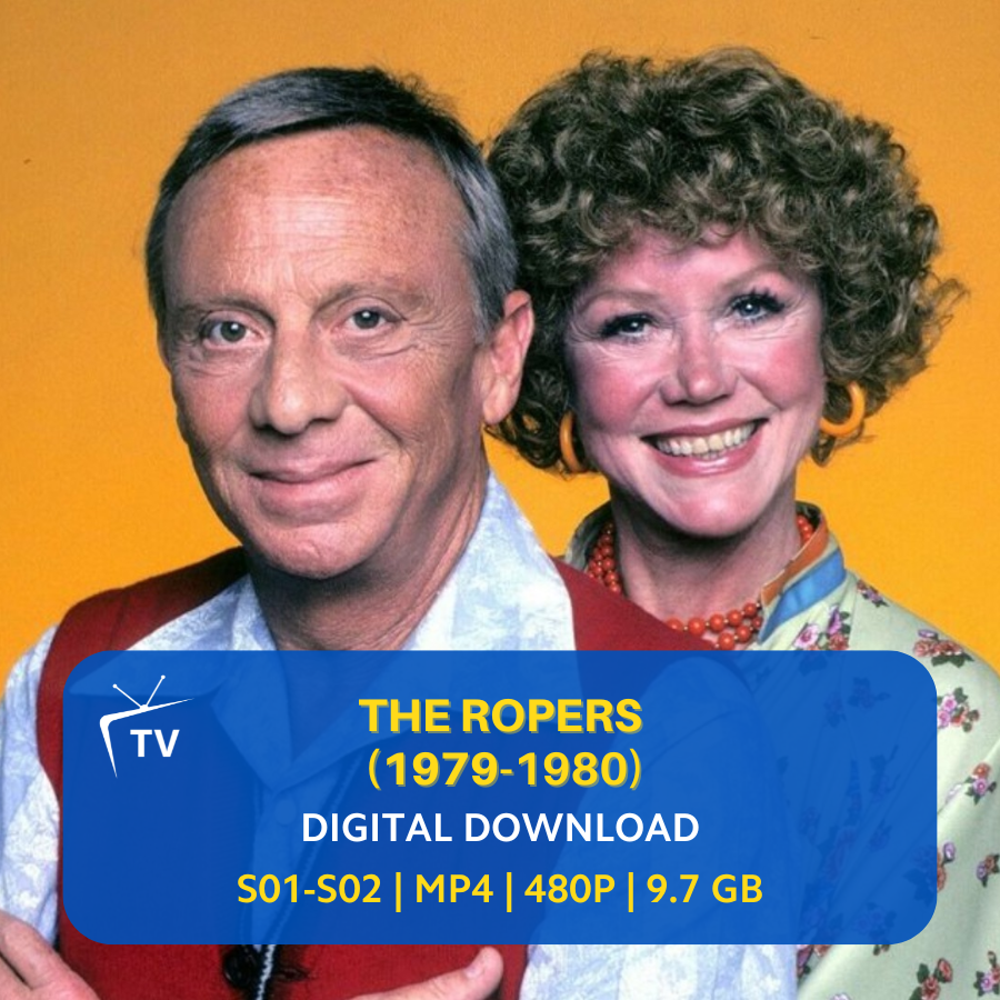 The Ropers 1979 TV Series | Digital Download | Classic 70s Sitcom | Three’s Company Spin Off ...