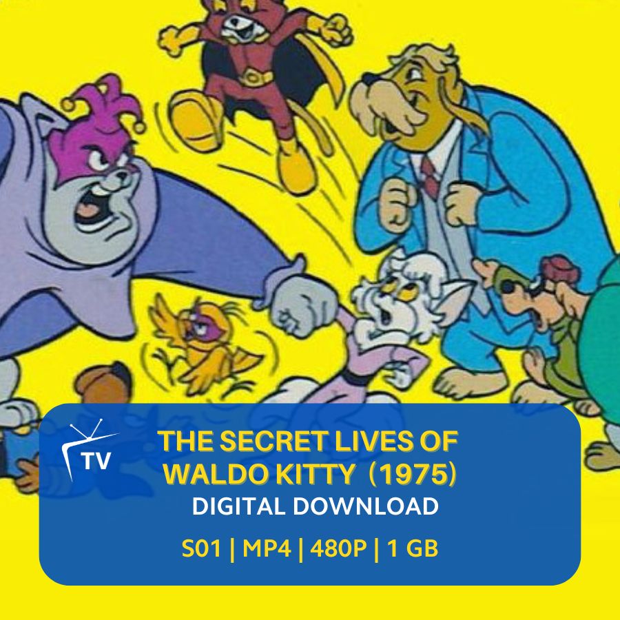 The Secret Lives of Waldo Kitty 1975 | Cartoon TV Series | Digital ...