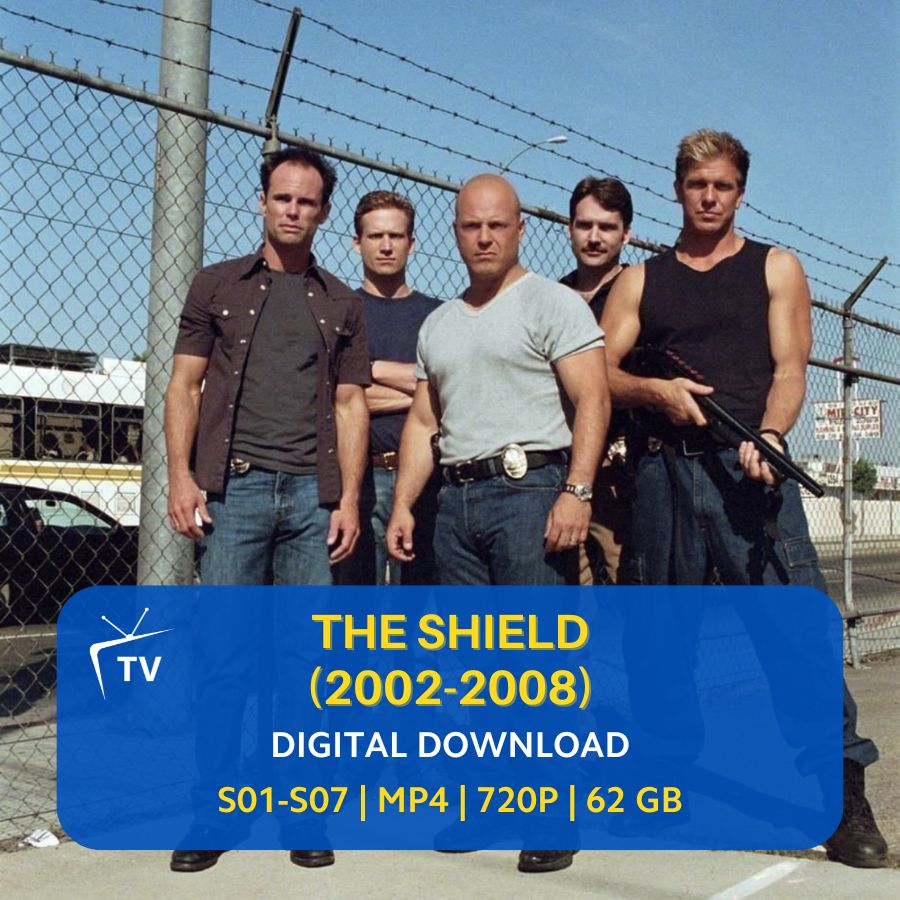 The Shield 2002 Complete Series Digital Download | Vic Mackey Police ...