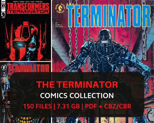 The Terminator Comic Books Collection – ArchiveMen.com