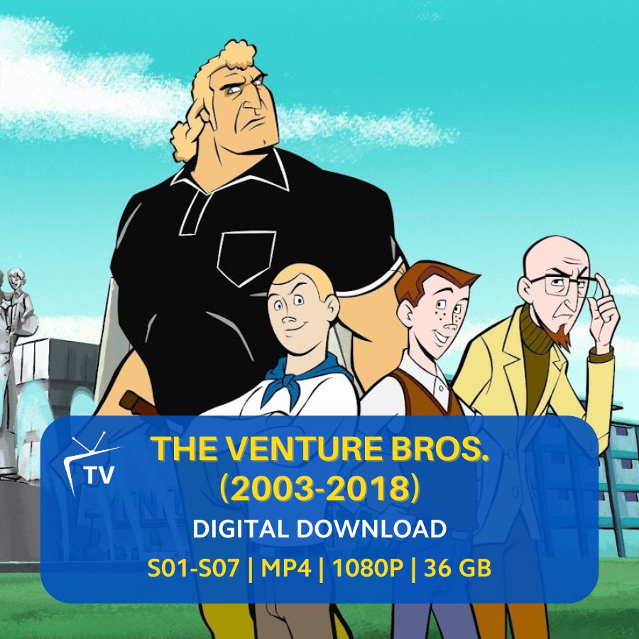 The Venture Bros 2003 Complete Series Digital Download | Adult Swim ...