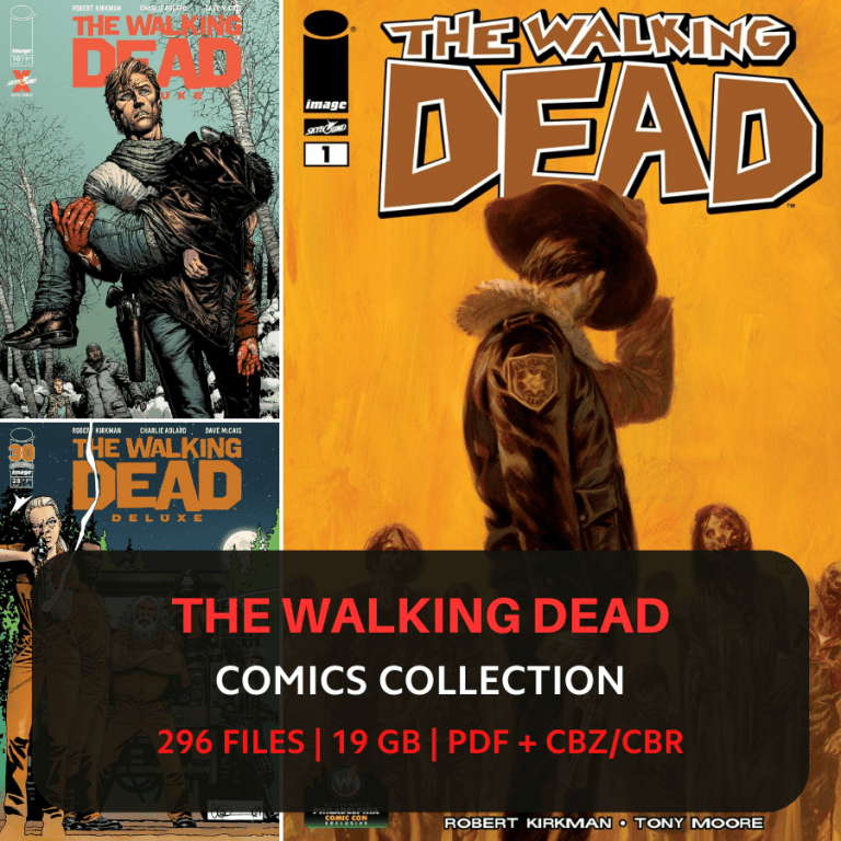 The Walking Dead Complete Comics | Zombie Apocalypse Saga | Rick Grimes ...