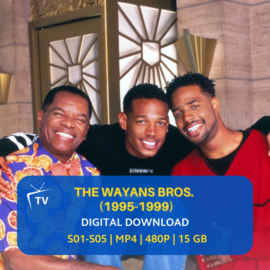 The Wayans Bros. 1995 | 90s Black Sitcom | Digital Download | Shawn and ...