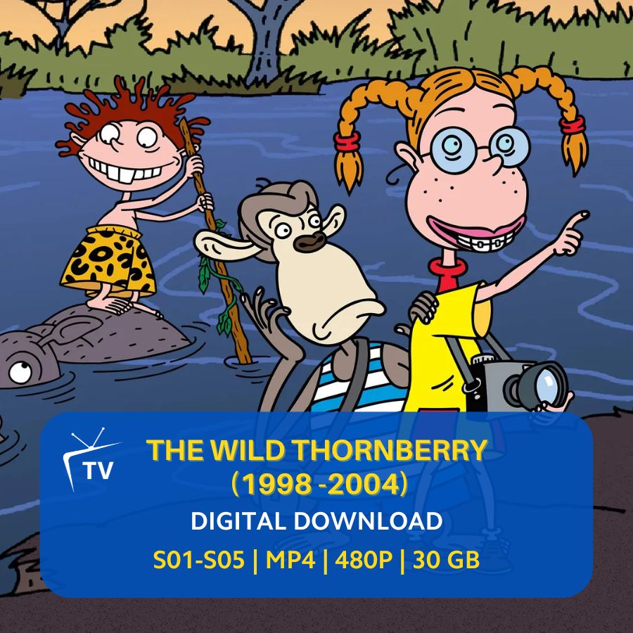 Wild Thornberrys 1998 | TV Series Digital Download | Retro 90s Cartoon ...