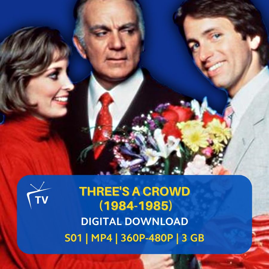 Three’s a Crowd 1984 | Three’s Company Spin-Off | Digital Download | 80s Sitcom | John Ritter ...