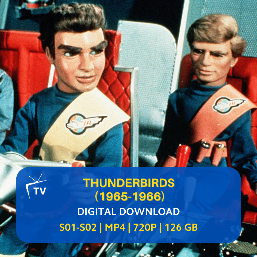 Thunderbirds 1965 | TV Series Digital Download | Retro Sci-Fi Action | Gerry Anderson Classic ...