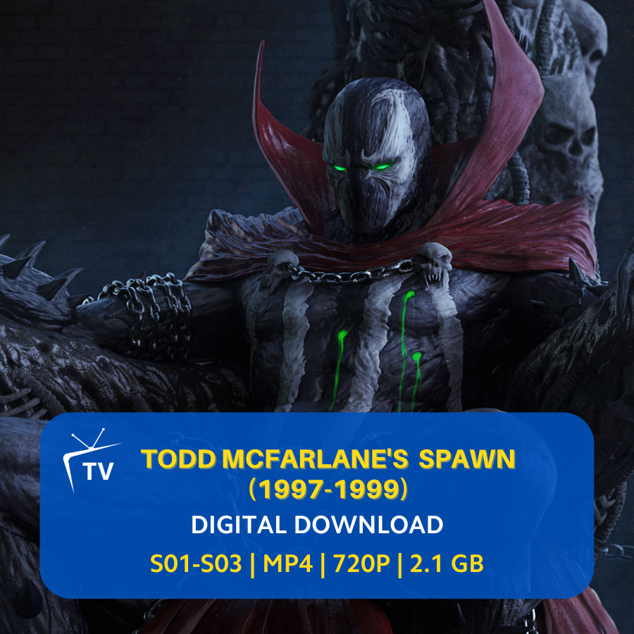 Todd McFarlane’s Spawn 1997 | Animated Series | Digital Download | Dark ... Todd McFarlane’s Spawn 1997 | Animated Series | Digital Download | Dark ...