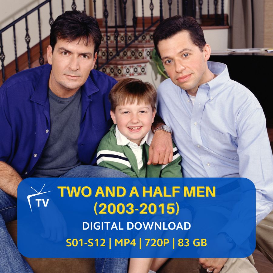 Two and a Half Men 2003 Complete Series Digital Download | Charlie ...