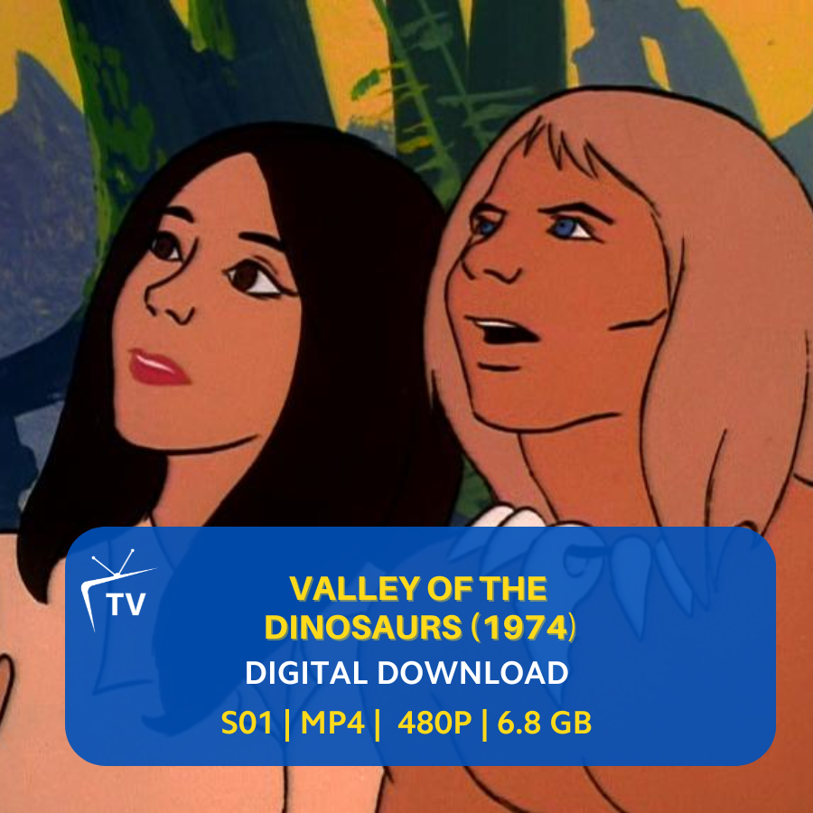 Valley of the Dinosaurs 1974 | Cartoon TV | Digital Download | Retro ...