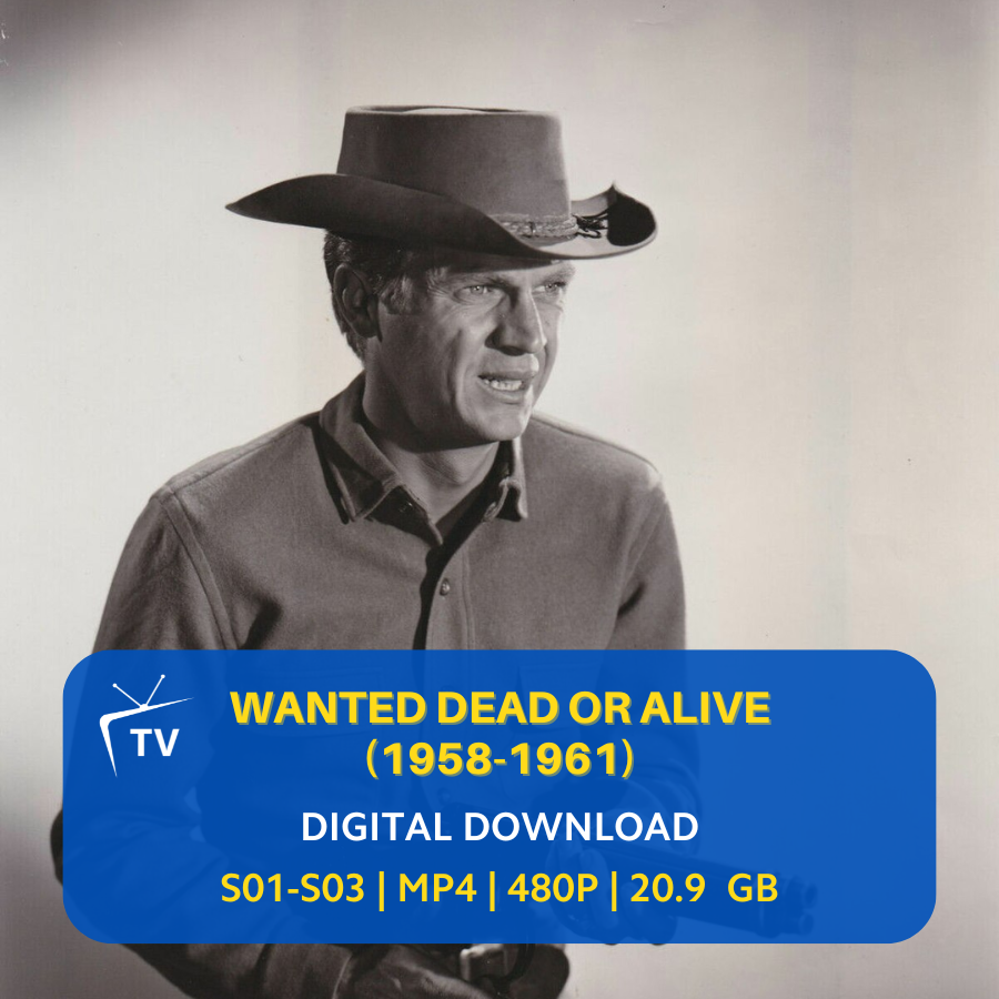 Wanted Dead or Alive 1958 | Western TV | Digital Download | Steve ...