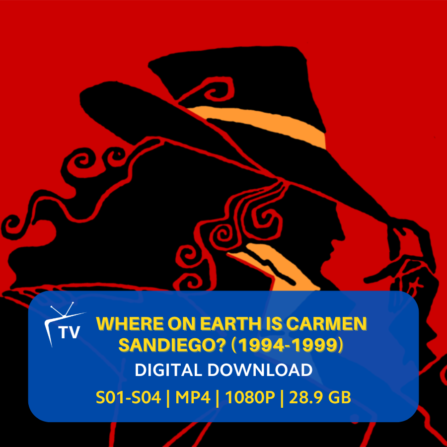 Where on Earth is Carmen Sandiego 1994 | Retro Cartoon Download | 90s ...