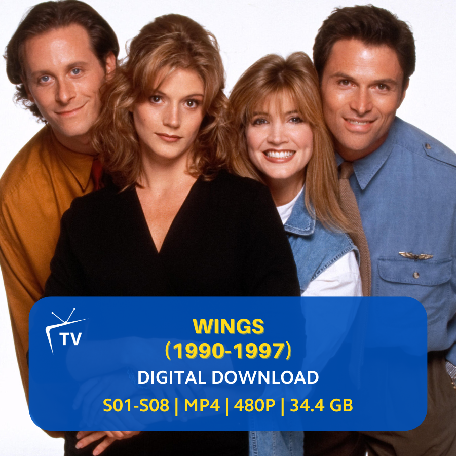 Wings 1990 TV Series | Comedy Show | Digital Download | Classic 90s ...